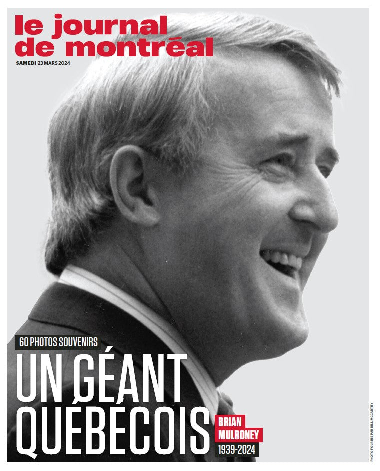 Cahier souvenir Brian Mulroney | Le Journal de Montréal | Je Magazine
