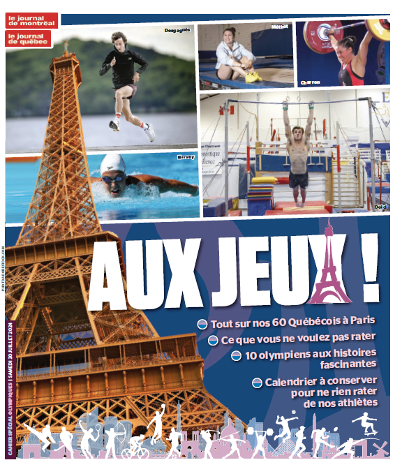 Cahier Spécial Olympiques | Le Journal de Montréal | Je Magazine