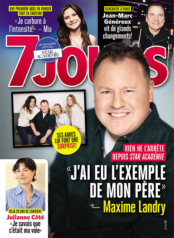 Vol.36 no.21 | 21 mars 2025 | 7 Jours | Je Magazine