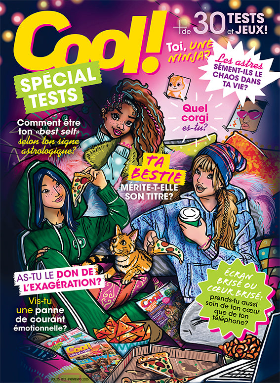 Vol.25 no.02 | Tests et jeux | Printemps 2025 | Cool! - Tests | Je Magazine
