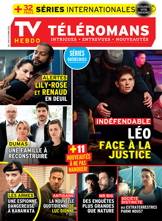 Vol.39 no.02 | Téléromans | Automne 2025 | TV Hebdo - Téléromans | Je ...