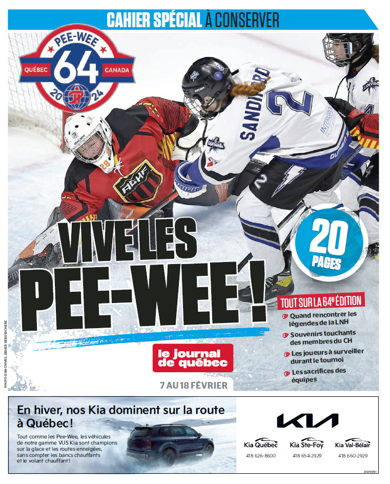 Vive les Pee-Wee! | Le Journal de Québec | Je Magazine