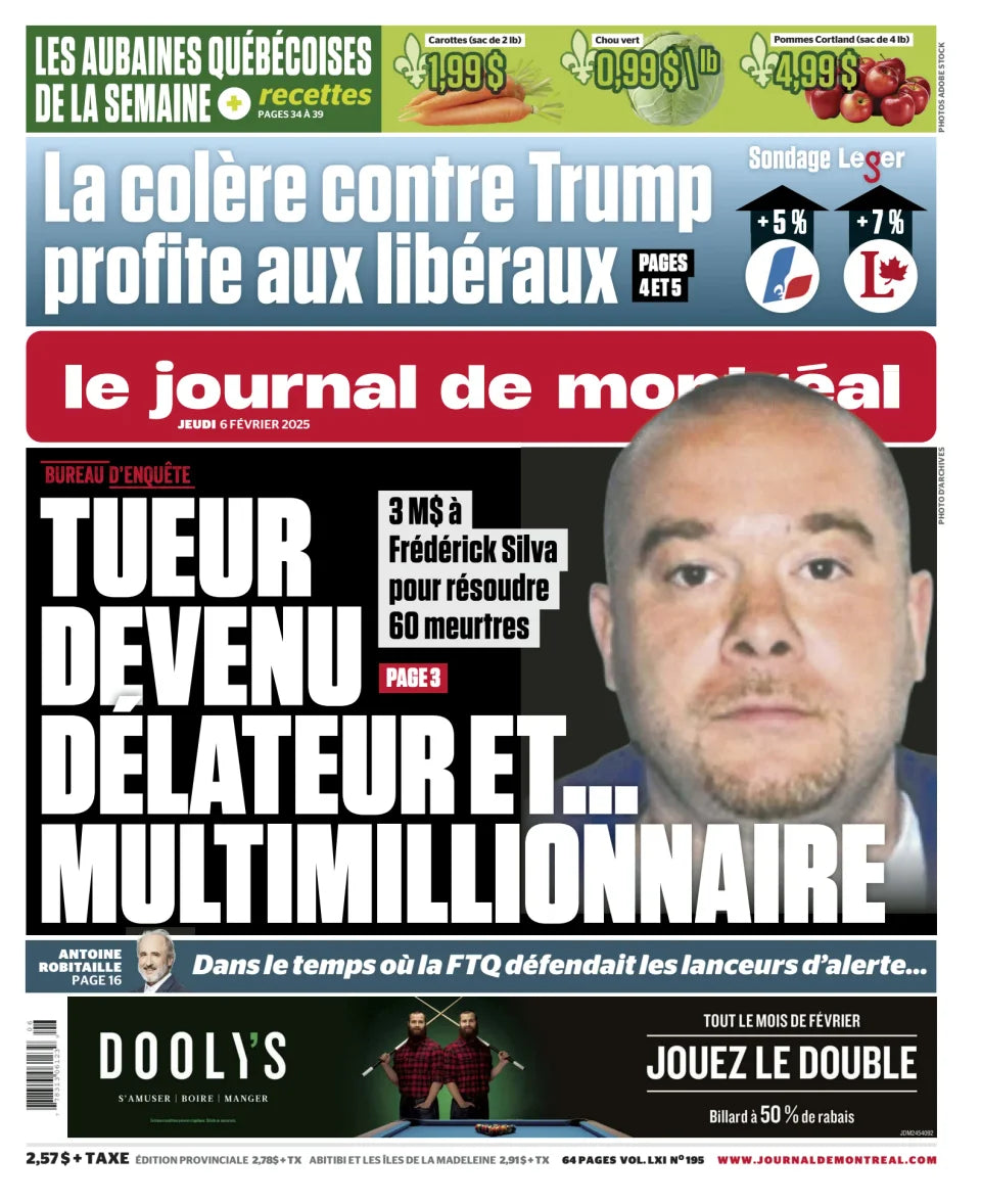 Le Journal de Montréal | Abonnement au Journal de Montréal | Je Magazine