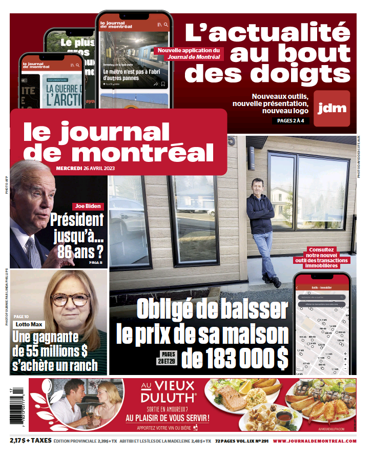 Le Journal de Montréal | Abonnement au Journal de Montréal | Je Magazine