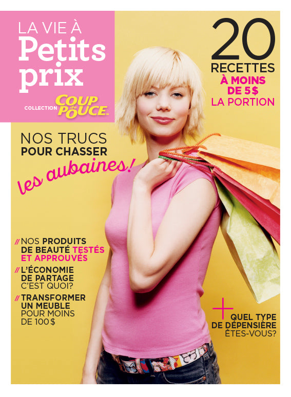 No.08 | La vie à petits prix | Coup de Pouce - Collection | Je Magazine