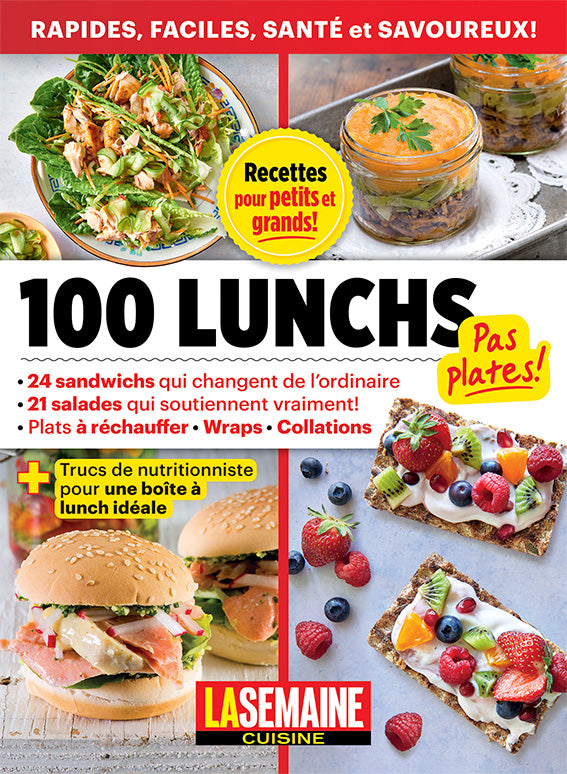 No.28 | 100 lunchs pas plates! | La Semaine - Cuisine | Je Magazine