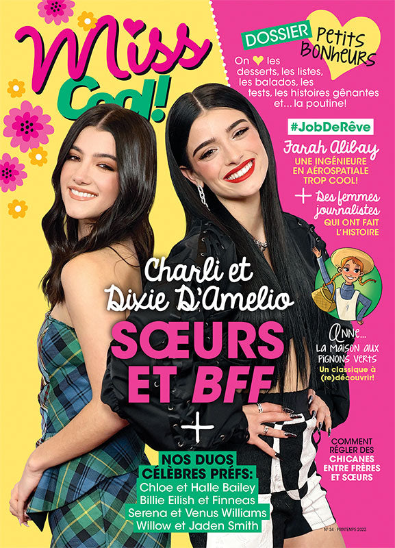 No.34 | Charli et Dixie D'Amelio | Cool! - Miss Cool | Je Magazine